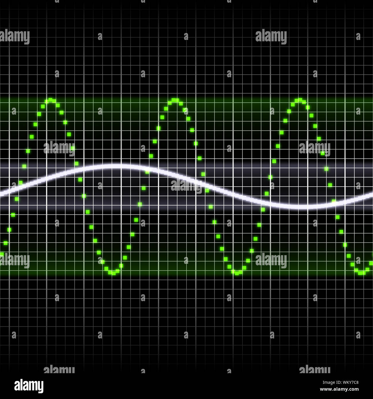 Seamless Background of Soundwave Equalizer Music Beats Stock Photo - Alamy