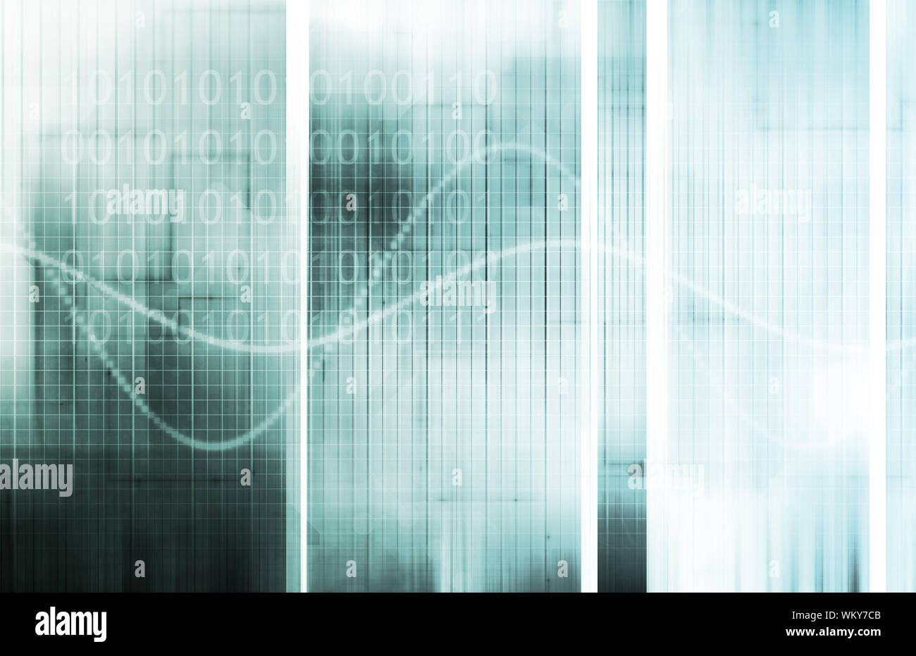 Digital Media with a Modern Multimedia Abstract Stock Photo - Alamy