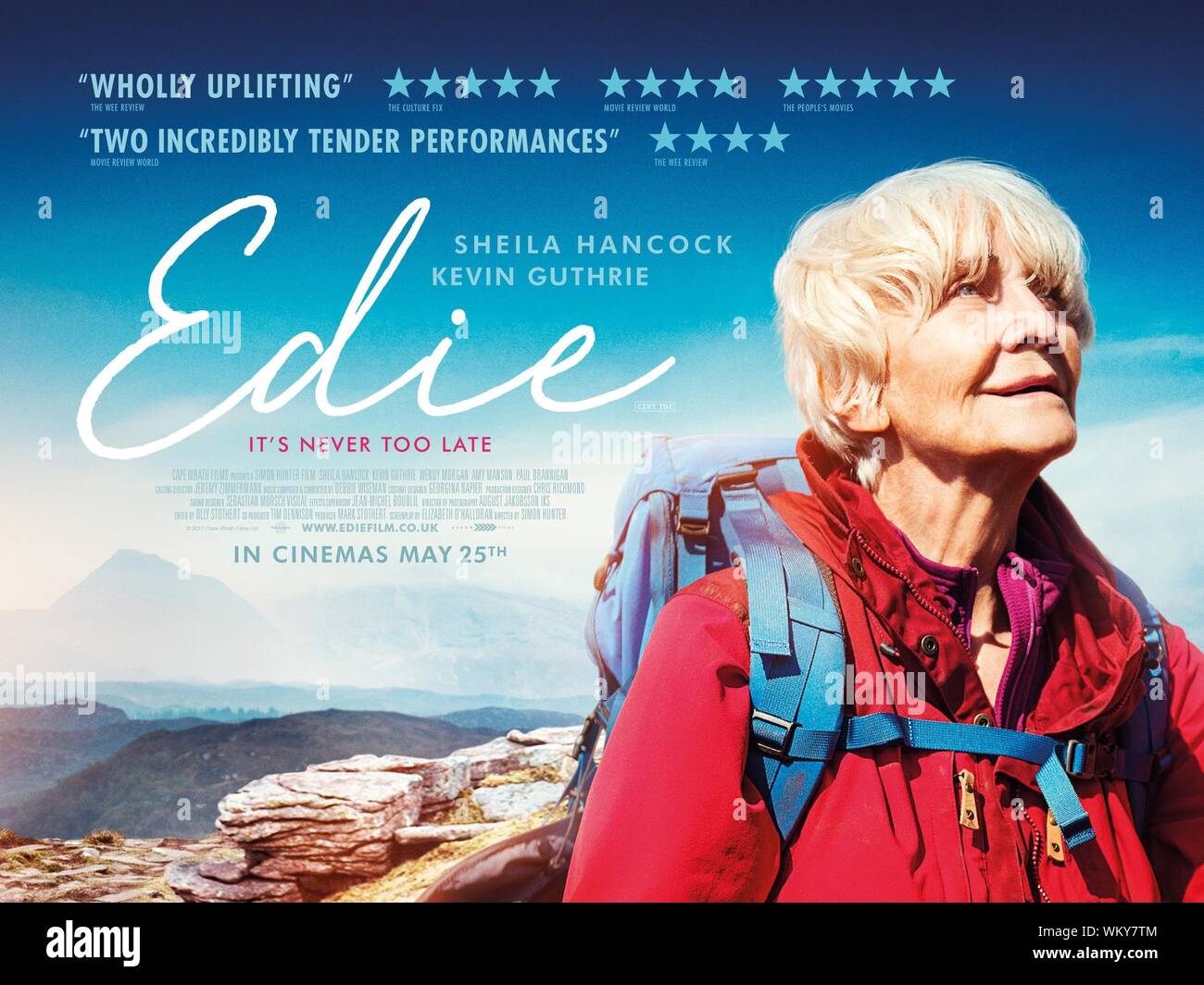 EDIE, British poster, Sheila Hancock, 2017. © Music Box Films ...