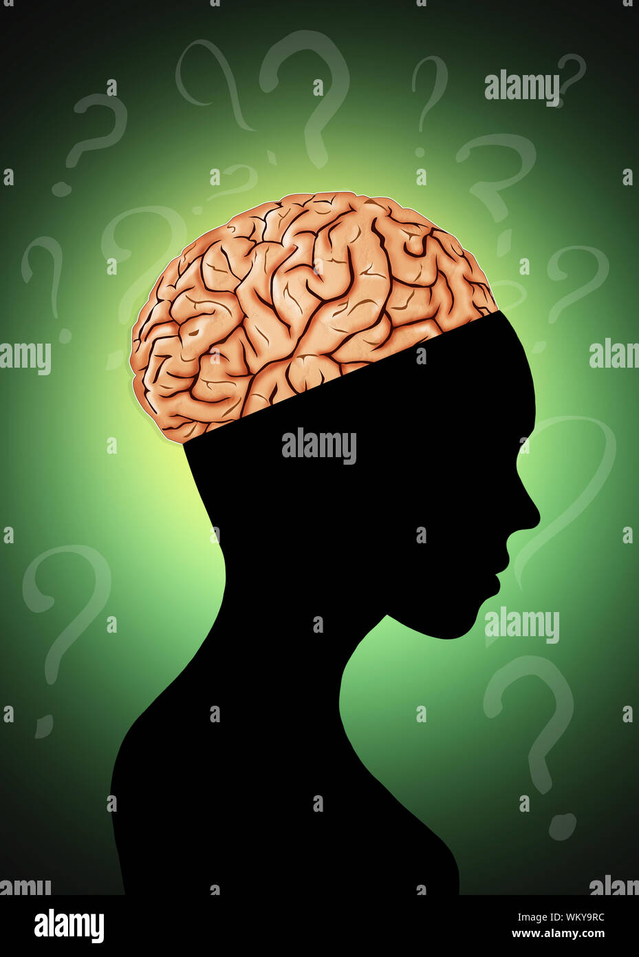 the human thought Stock Photo - Alamy