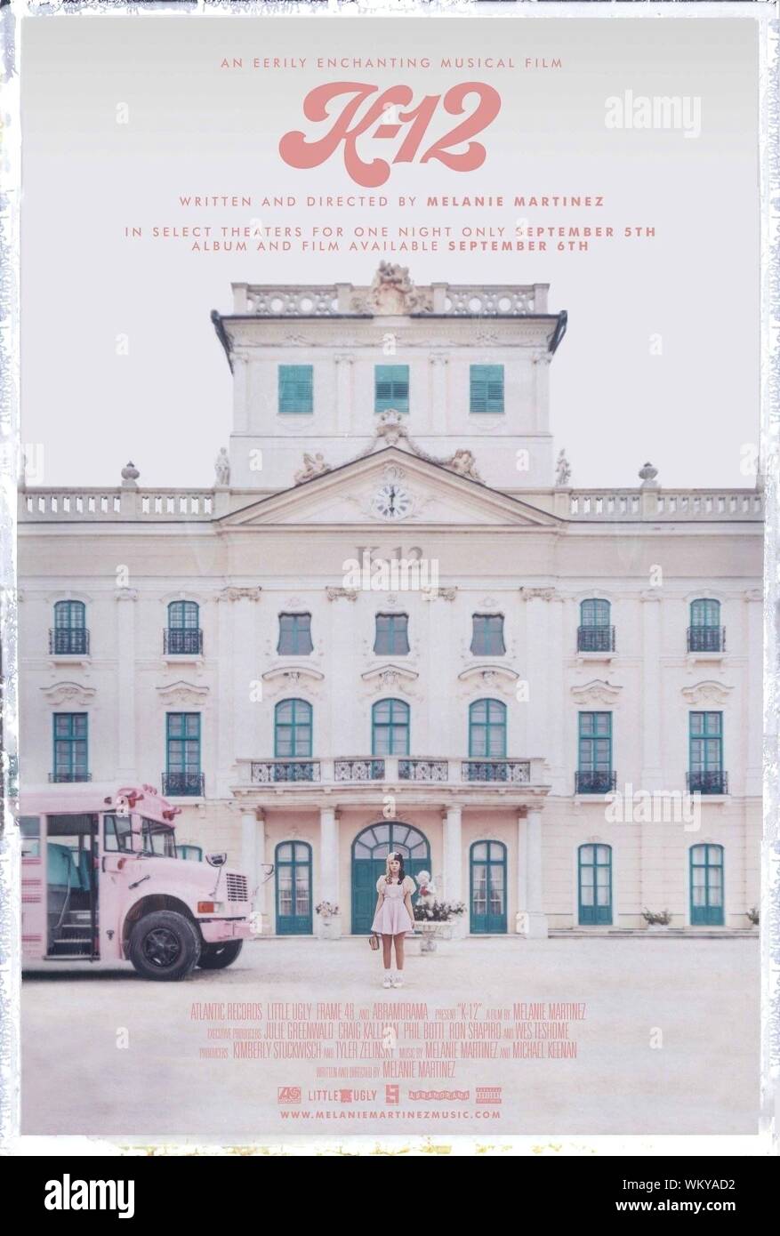 K-12, US poster, Melanie Martinez as Cry Baby, 2019. © Abramorama Films ...