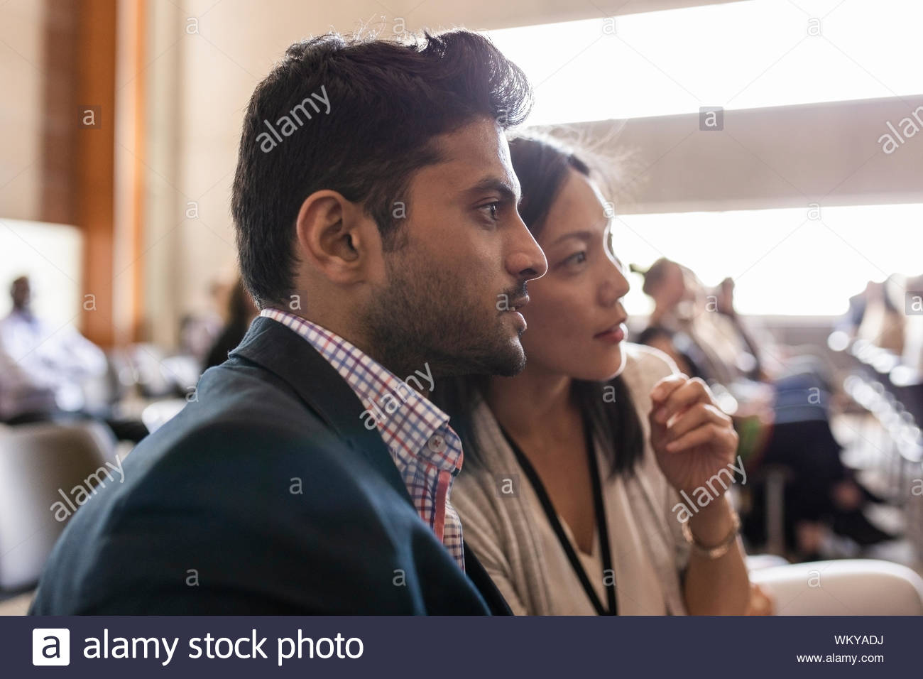 Attentive people hi-res stock photography and images - Alamy