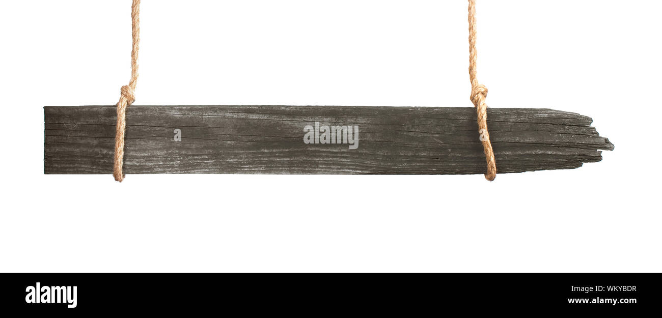 sign a pointer to the board isolated on white background Stock Photo ...