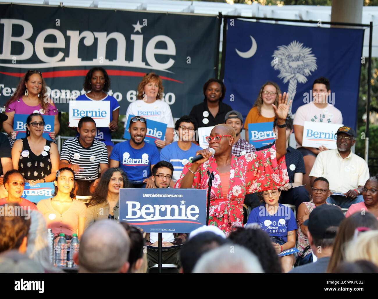 Nina Turner, national co-chair of Bernie Sanders's 2020 presidential ...