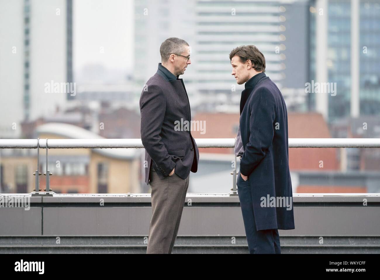 OFFICIAL SECRETS, from left: Matthew Goode, Matt Smith, 2019. ph ...