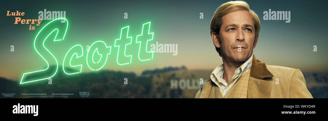 ONCE UPON A TIME IN HOLLYWOOD, US character poster, Luke Perry, 2019 ...