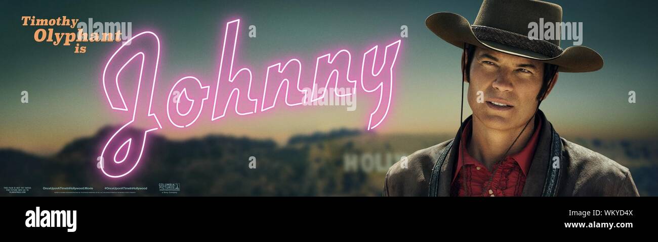 ONCE UPON A TIME IN HOLLYWOOD, US character poster, Timothy Olyphant ...