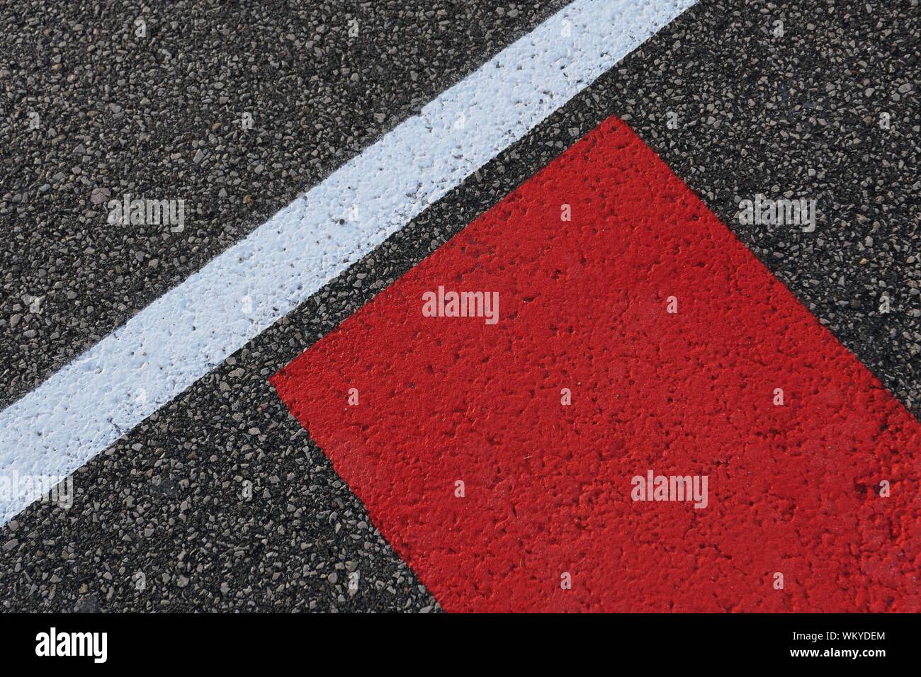 Red zebra crossing hi-res stock photography and images - Alamy