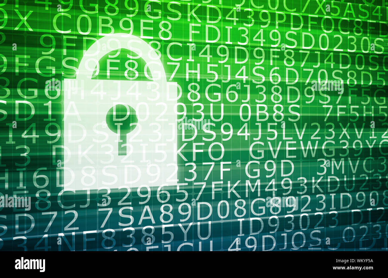 Security System for Database and Private Data Stock Photo - Alamy