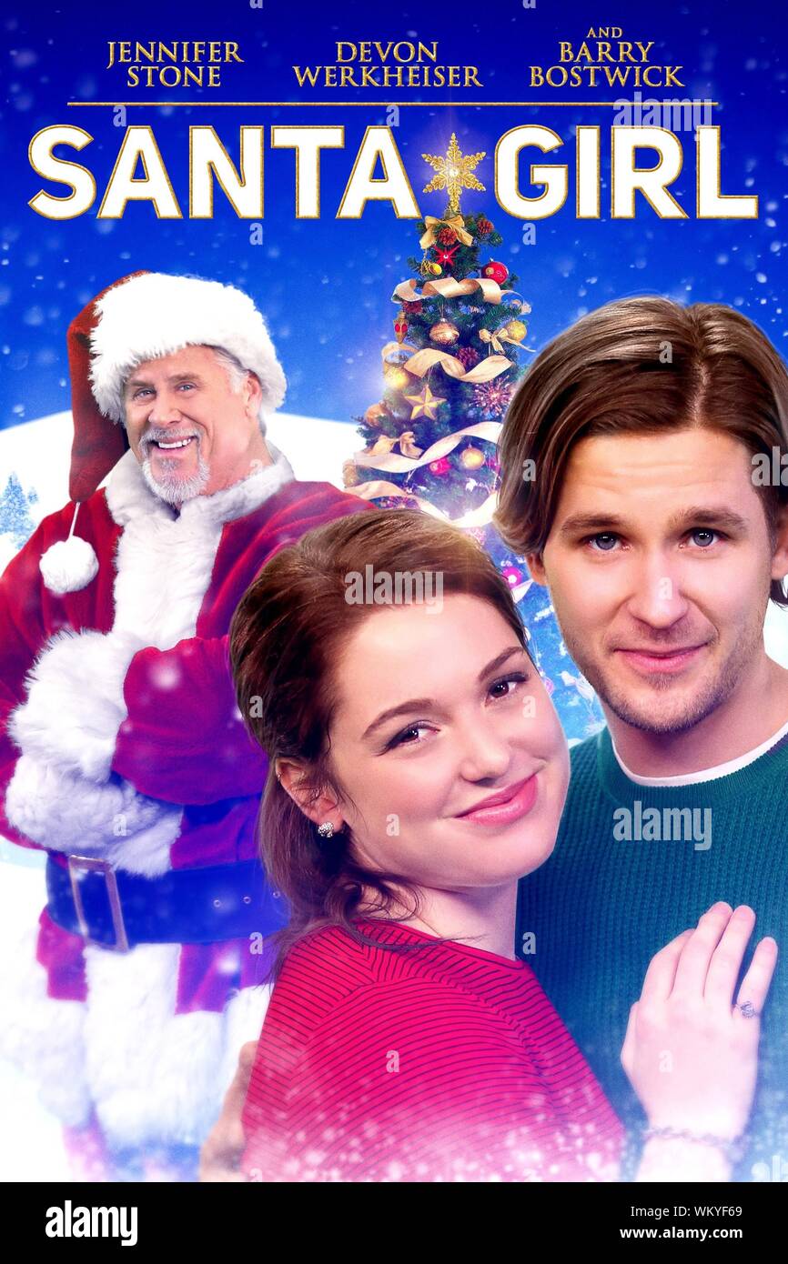 SANTA GIRL, poster, from left: Barry Bostwick, Jennifer Stone, Devon ...