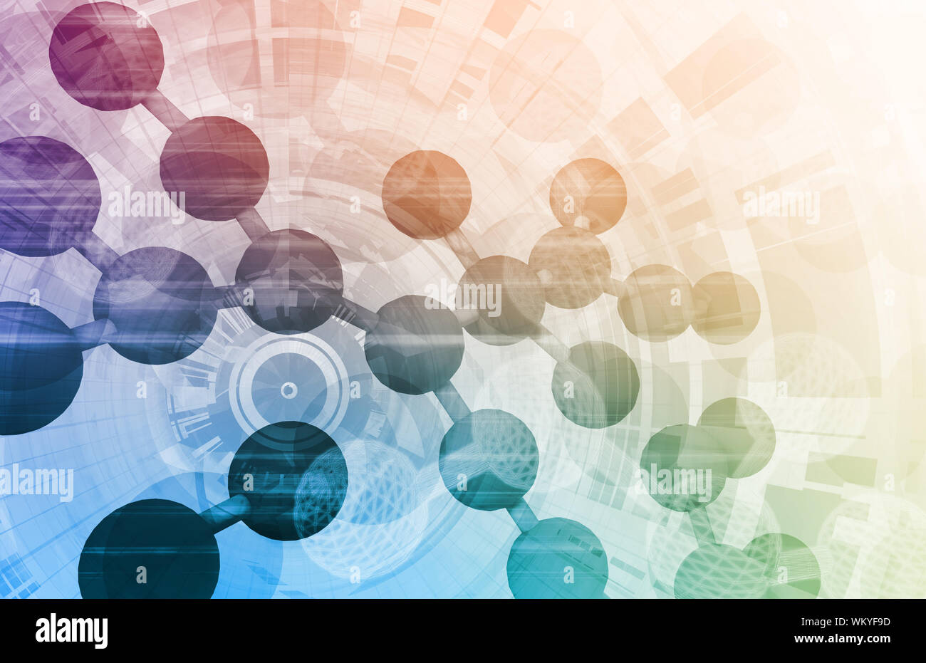 Science research abstract chart hi-res stock photography and images - Alamy