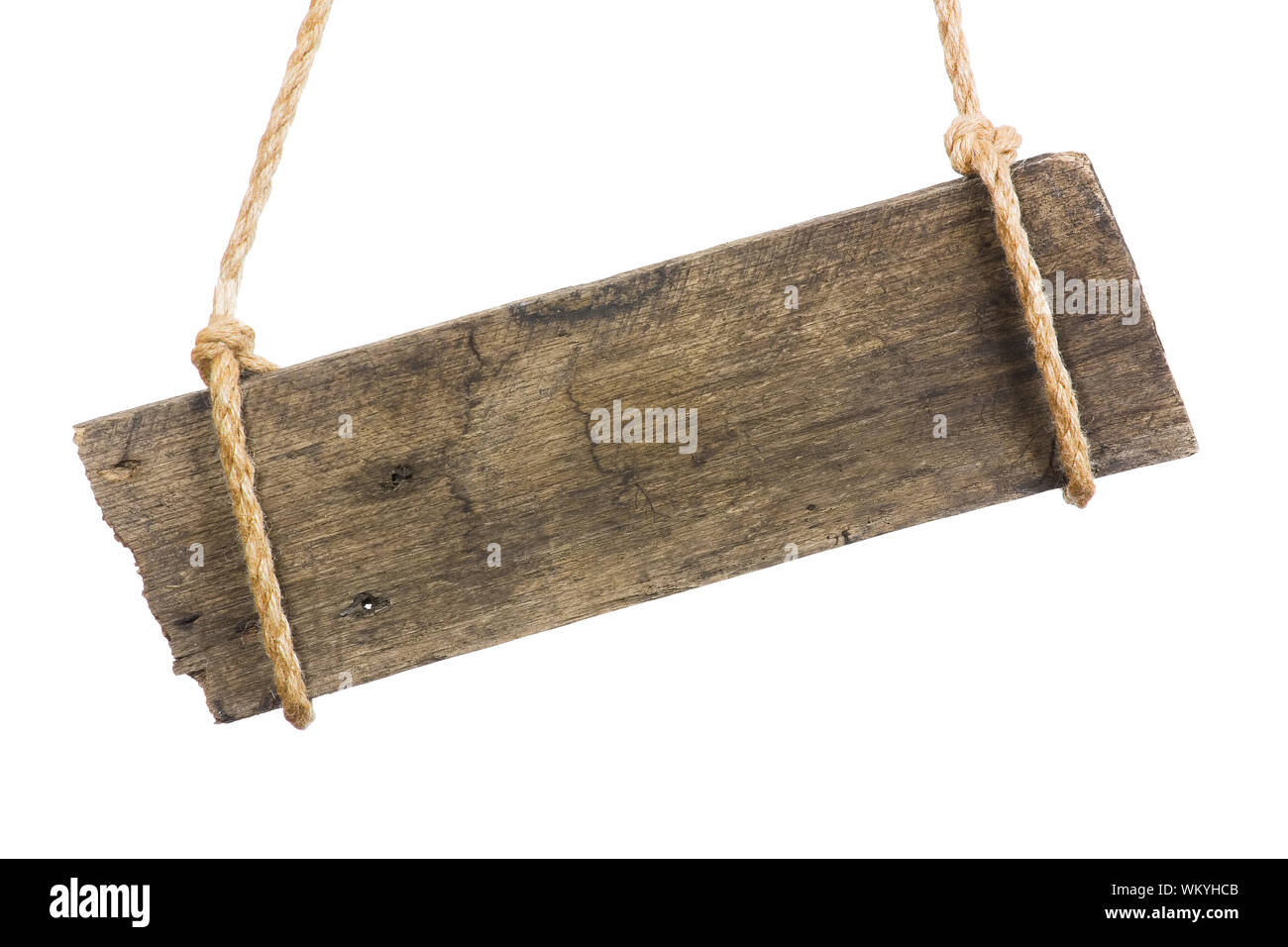 sign a pointer to the board isolated on white background Stock Photo ...