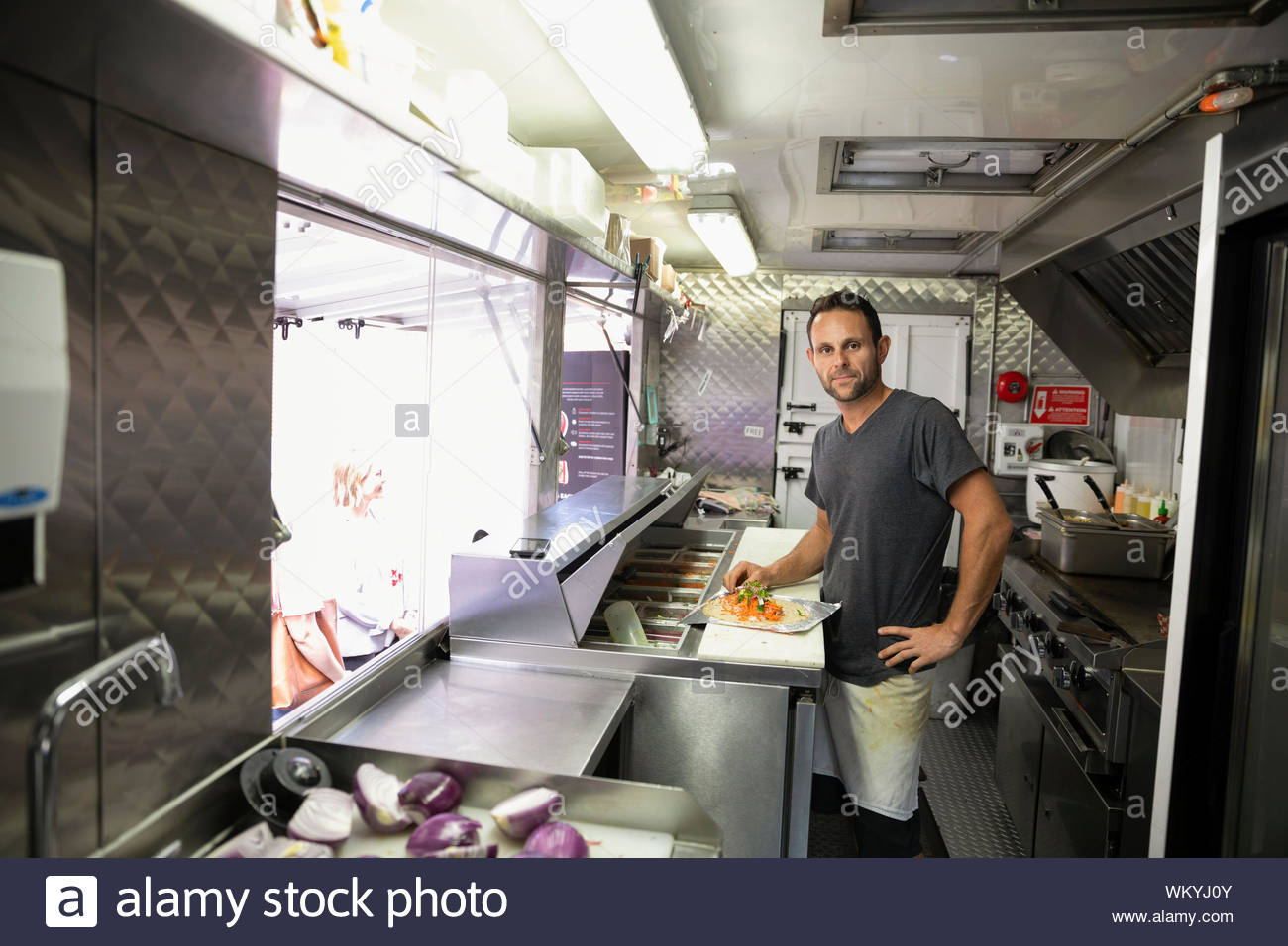 Food Truck Inside
