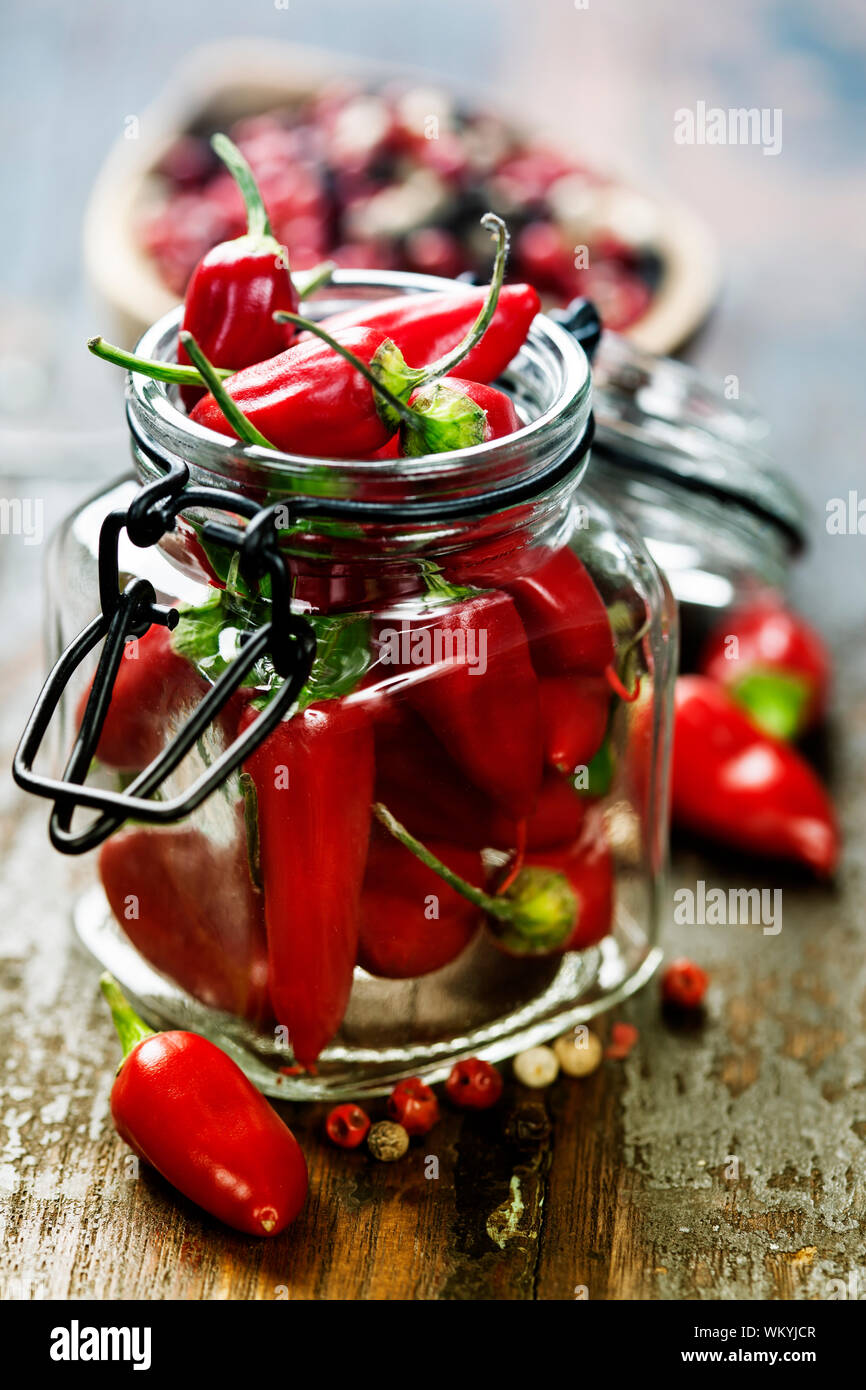 Cayenne pepper jar hi-res stock photography and images - Alamy