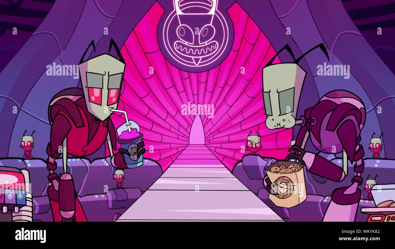 INVADER ZIM: ENTER THE FLORPUS, front, from left: Almighty Tallest Red ...