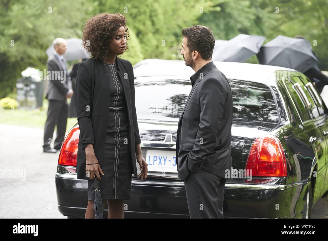 JETT, from left: Tenika Davis, Michael Aronov in 'Rosalie', (Season 1 ...