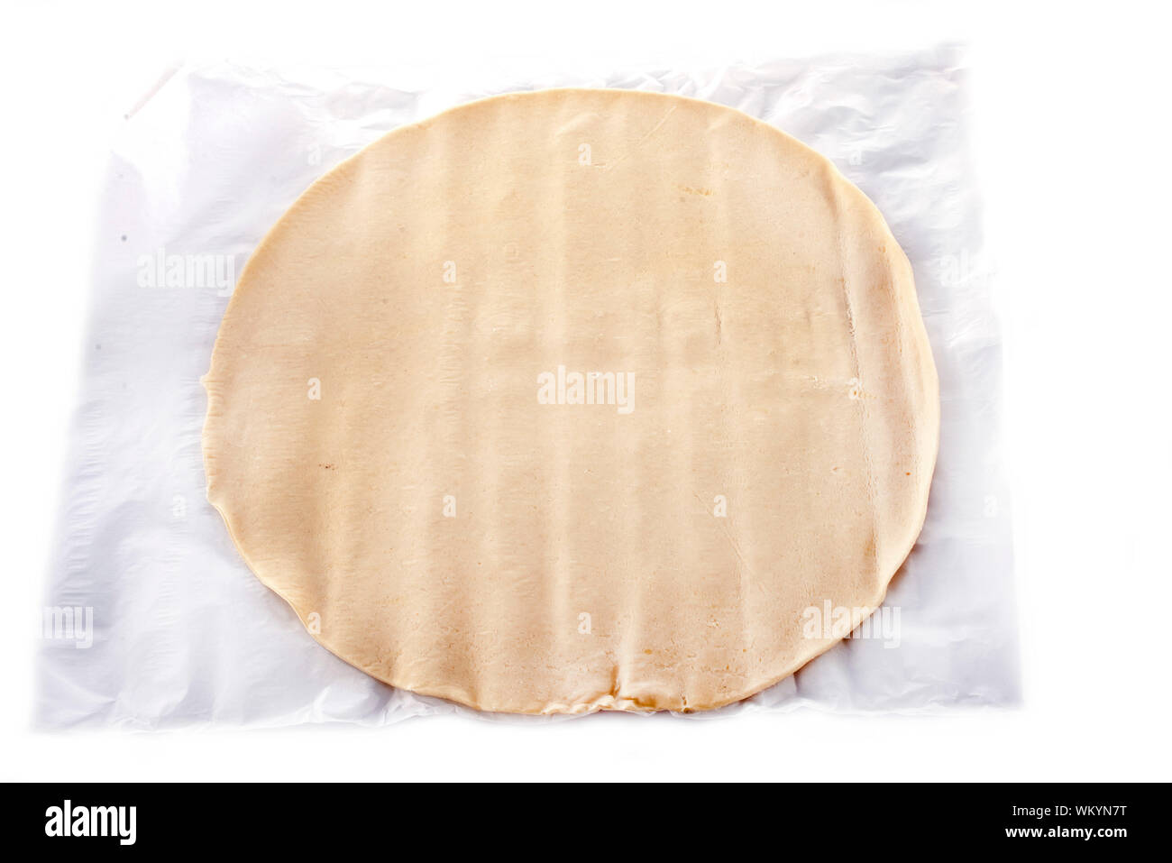 flaky pastry in front of white background Stock Photo - Alamy