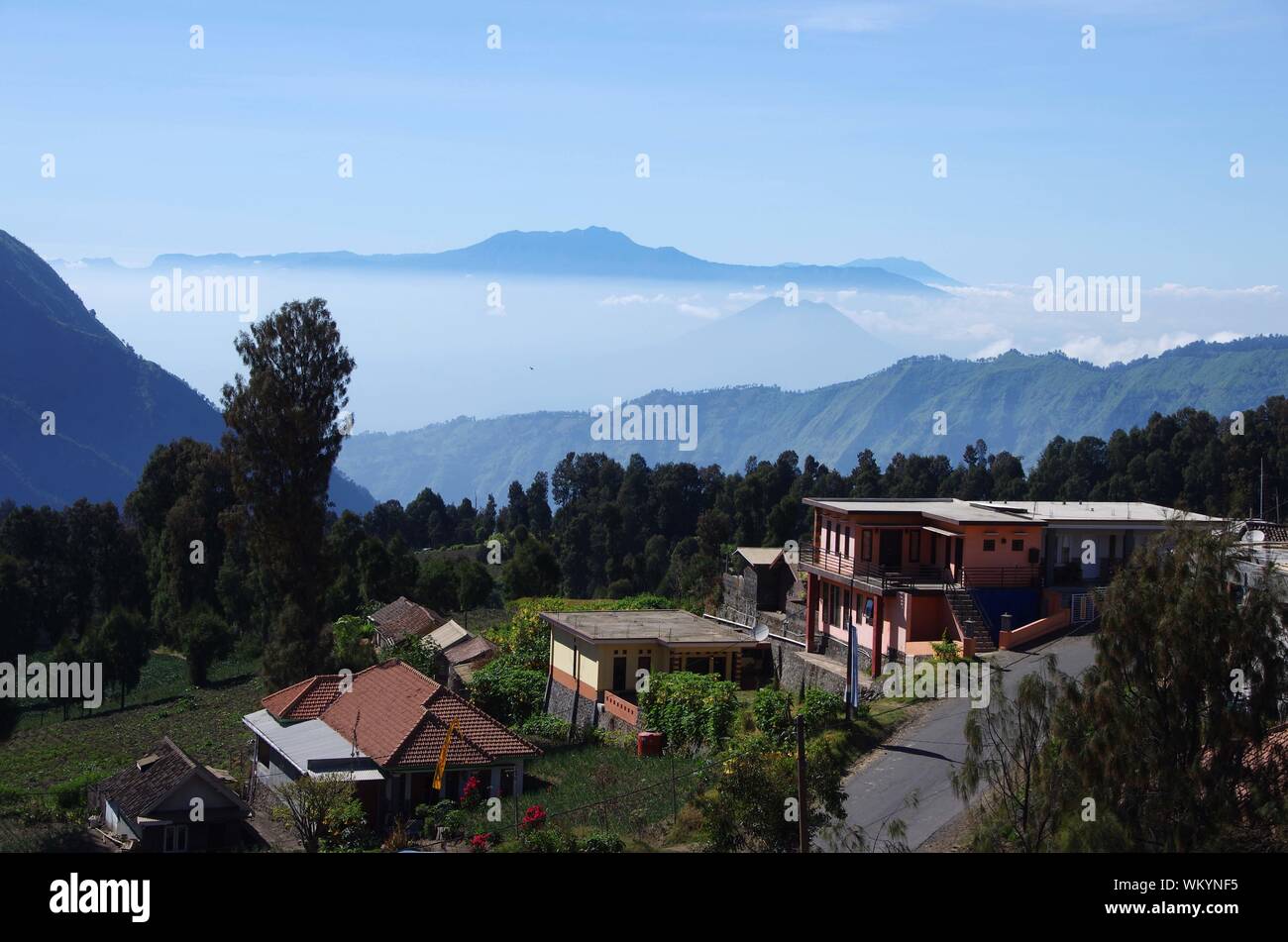 Java island mountain village hi-res stock photography and images - Alamy