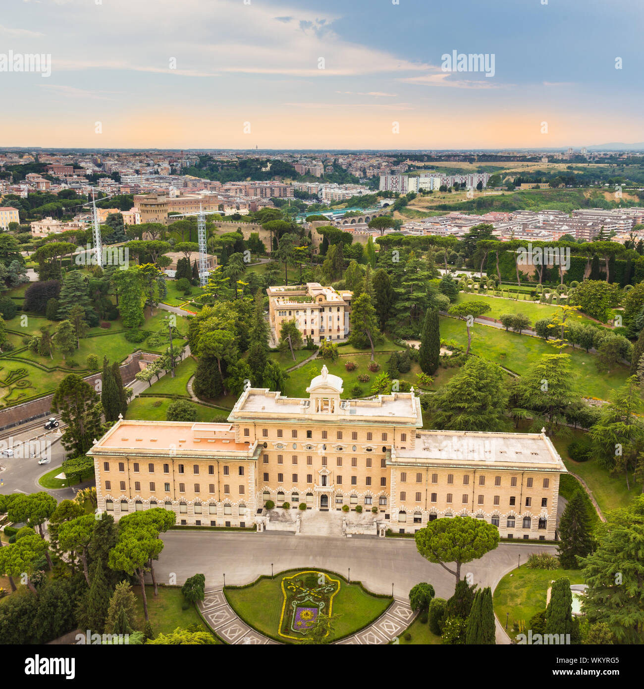 Vatican grounds hi-res stock photography and images - Alamy