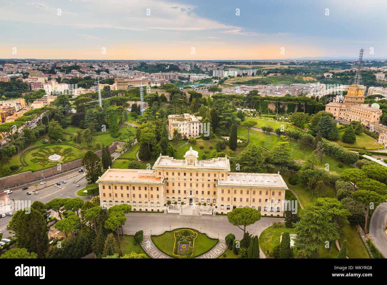 Vatican grounds hi-res stock photography and images - Alamy