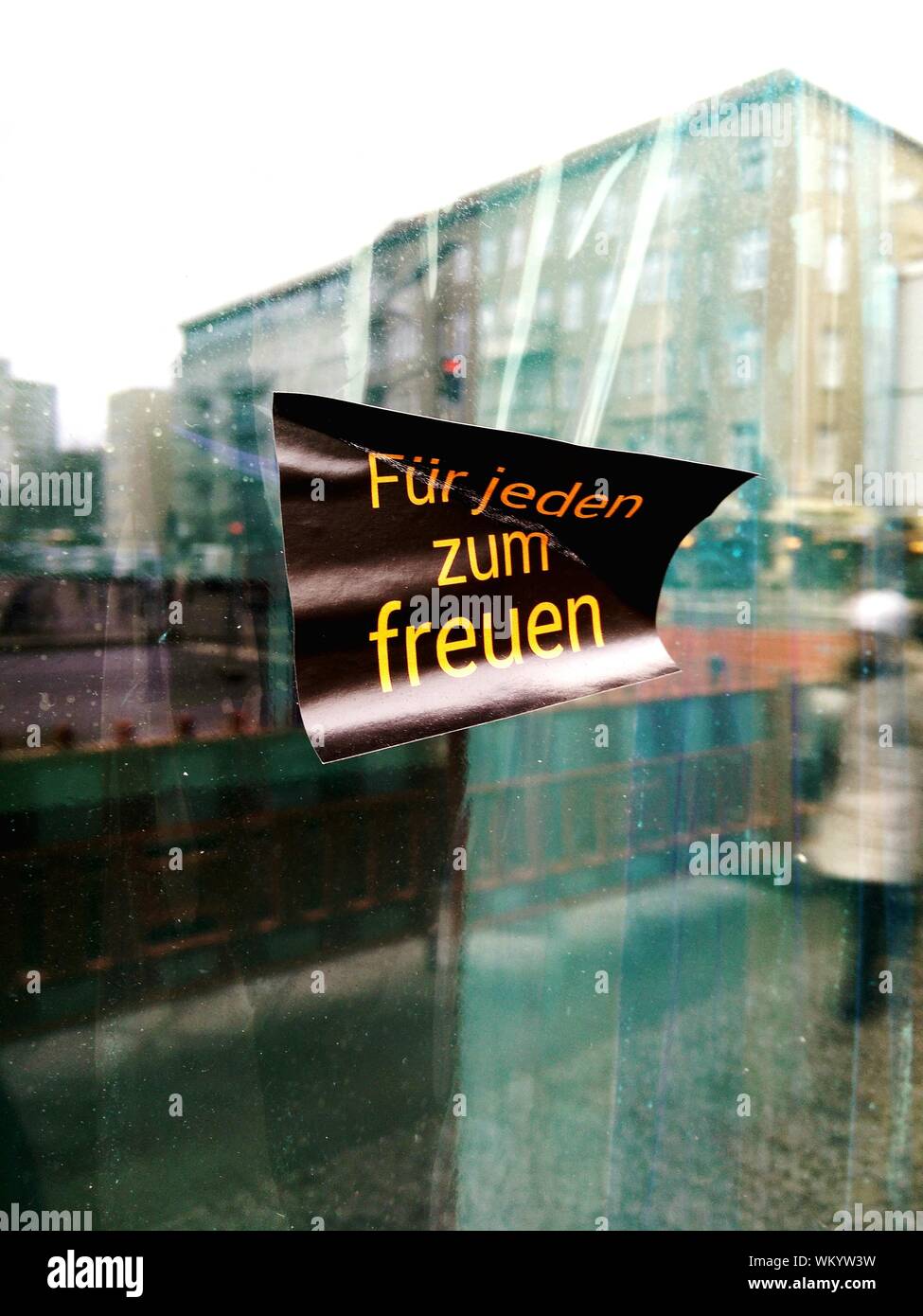 Stuck on sign hi-res stock photography and images - Alamy