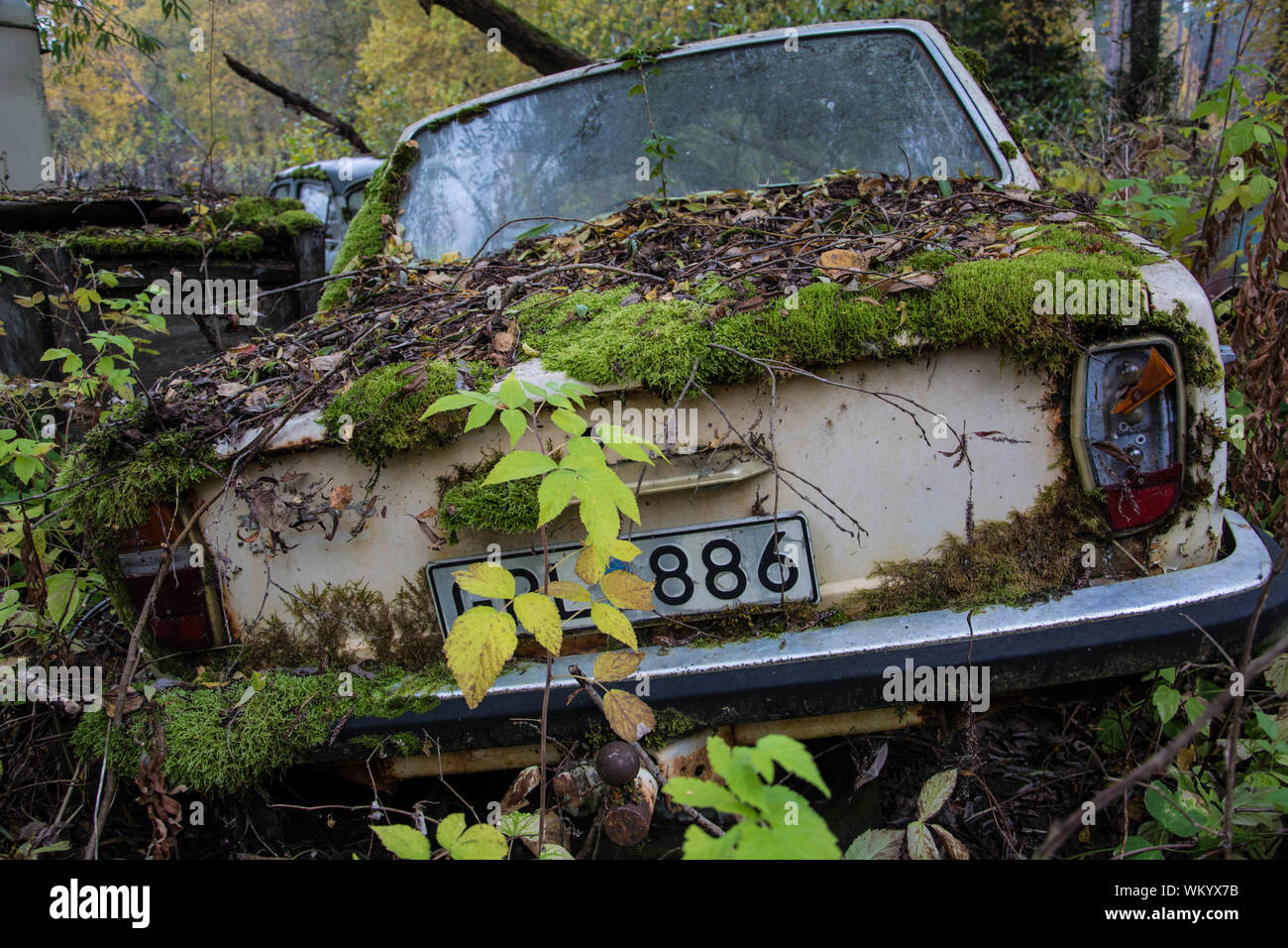 Car junkyard hi-res stock photography and images - Alamy