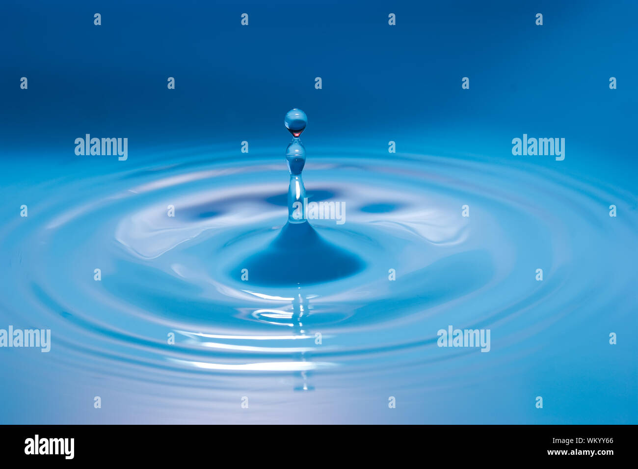 A drop of the water Stock Photo - Alamy