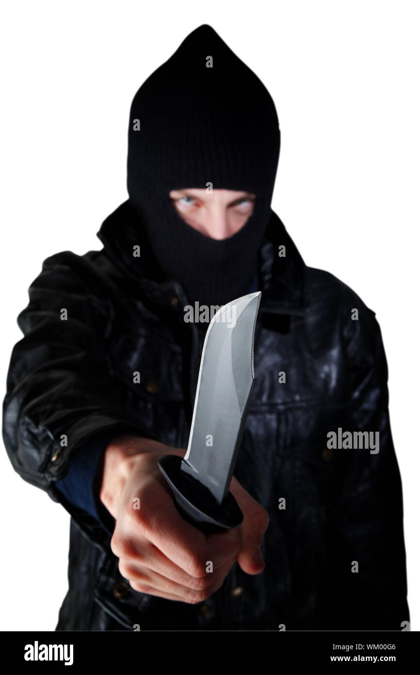 Knife wielding man hi-res stock photography and images - Alamy