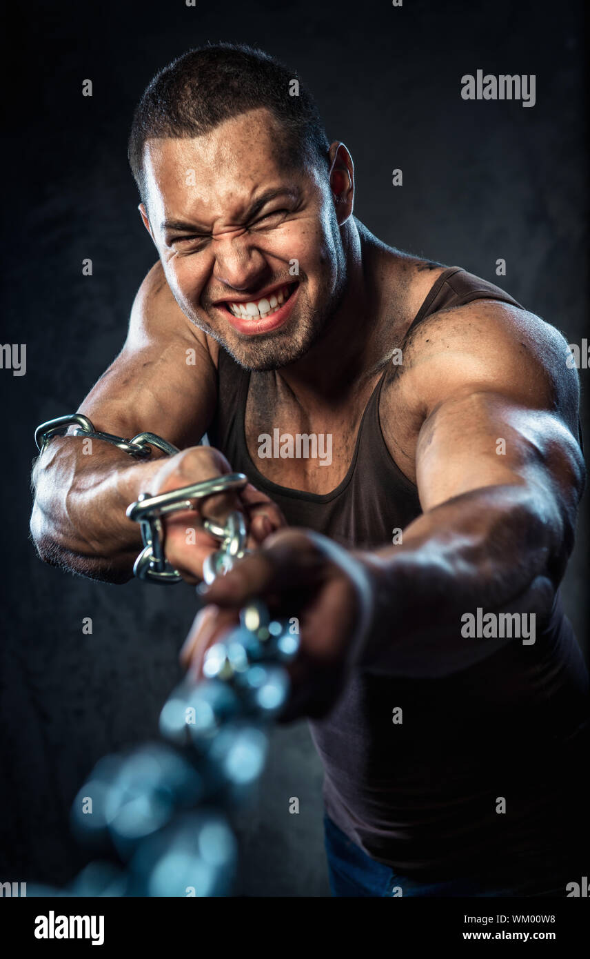 Pulling Chain High Resolution Stock Photography and Images - Alamy