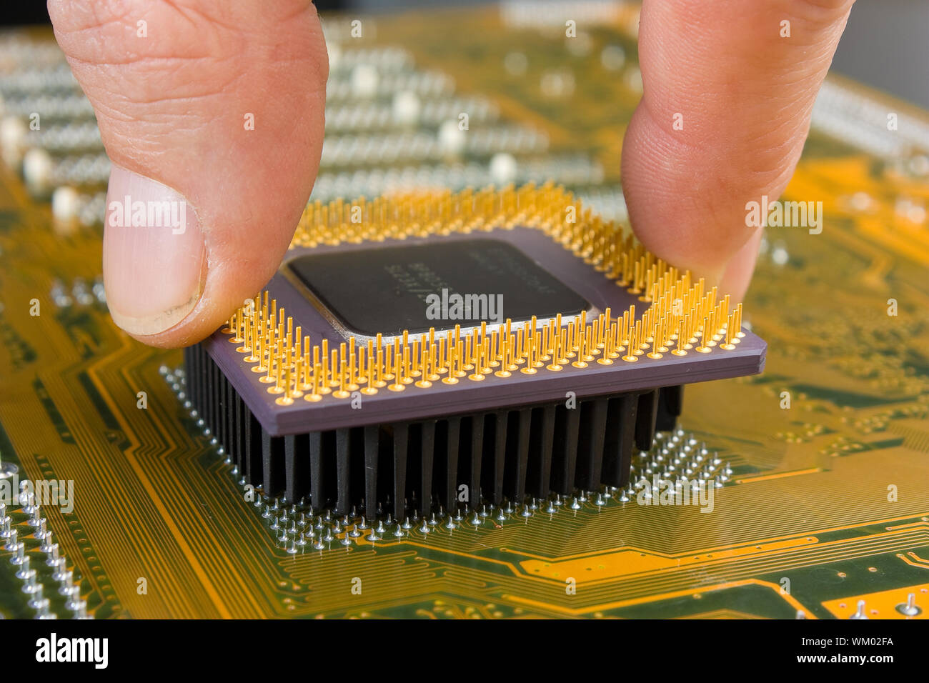Radio components laid out on the electronic circuit Stock Photo - Alamy