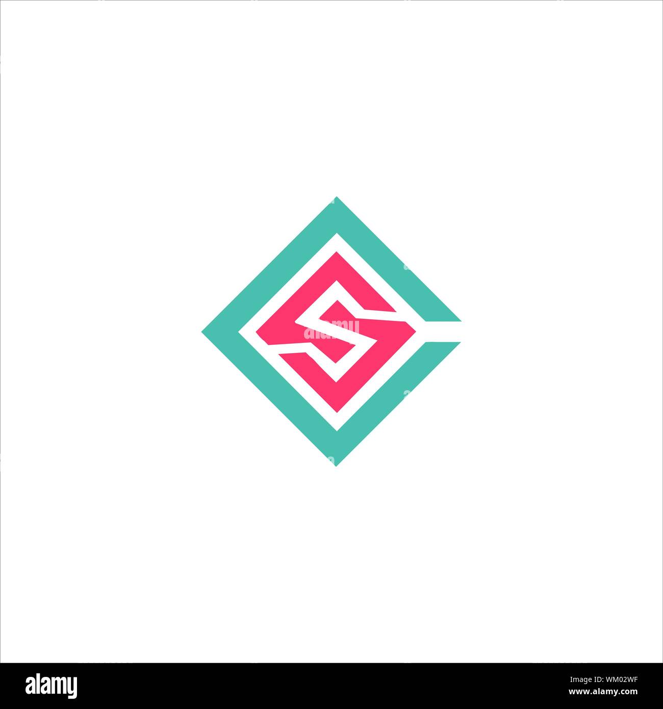 CS and SC creative initial based letter icon logo vector designs Stock ...