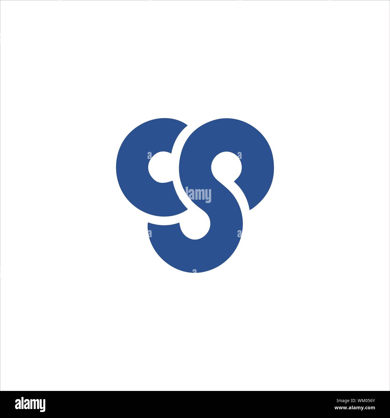 CS and SC creative initial based letter icon logo vector designs Stock ...