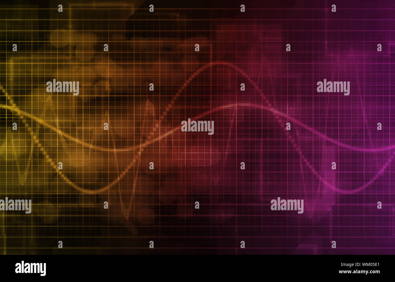 Medical Background and a Reporting Science System Stock Photo - Alamy