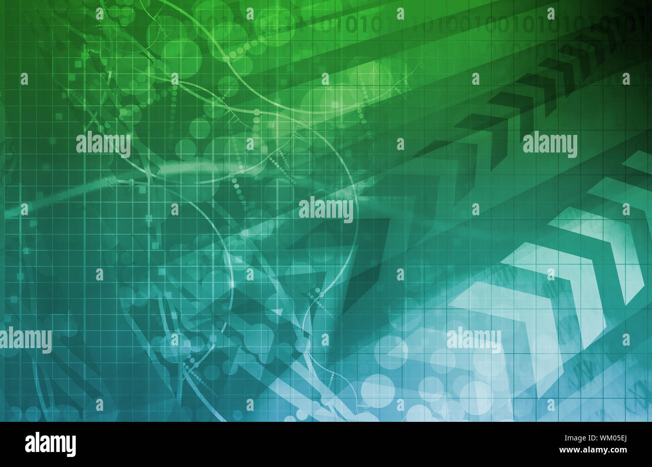 Modern Science as a Corporate Background Art Stock Photo - Alamy