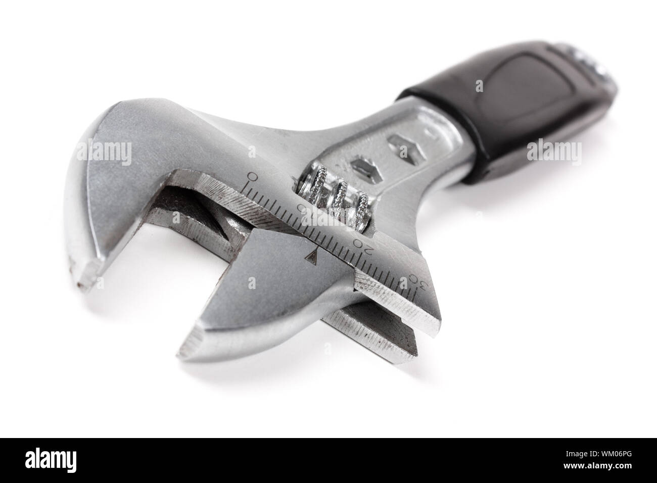 wrench isolated on white background Stock Photo - Alamy