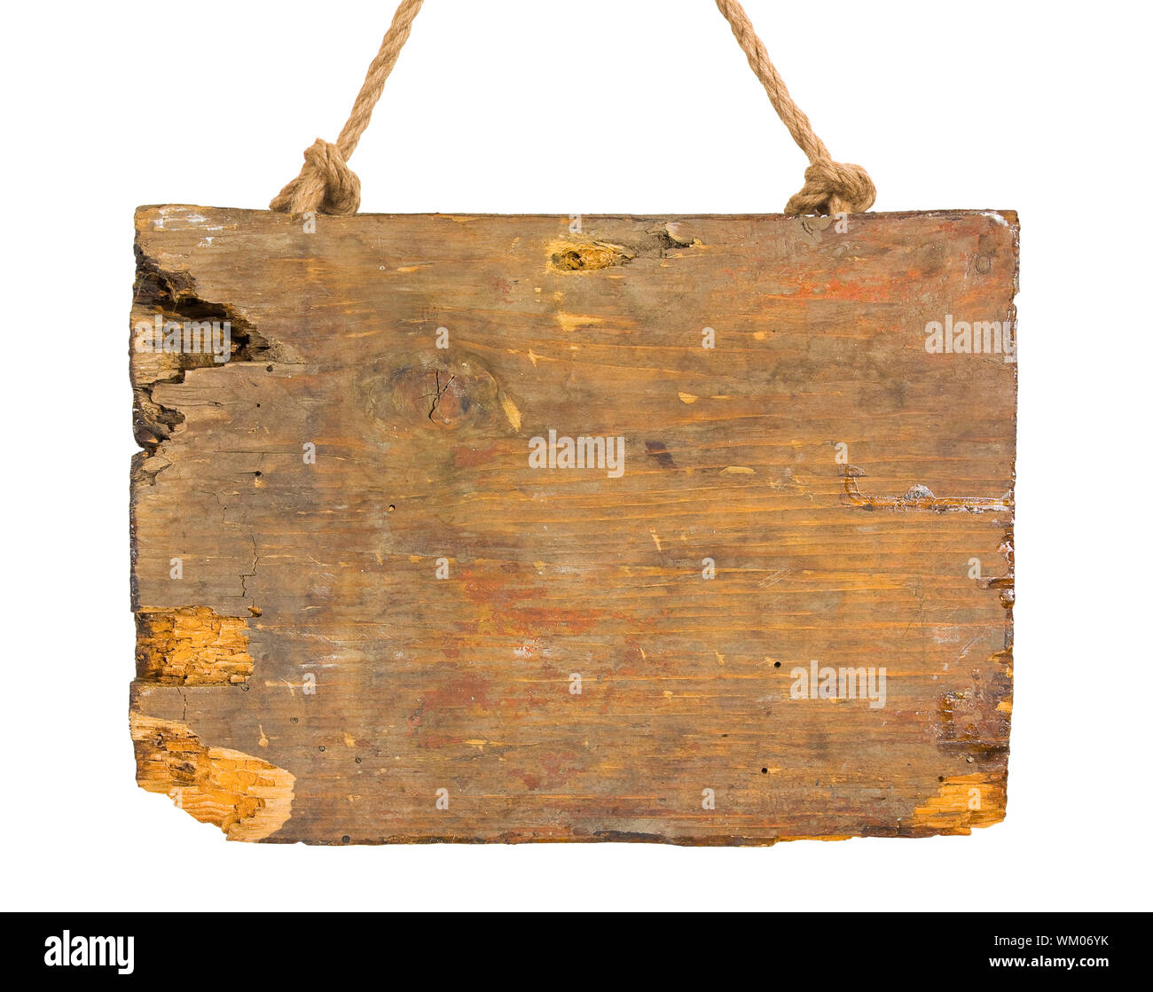 sign a pointer to the board isolated on white background Stock Photo ...