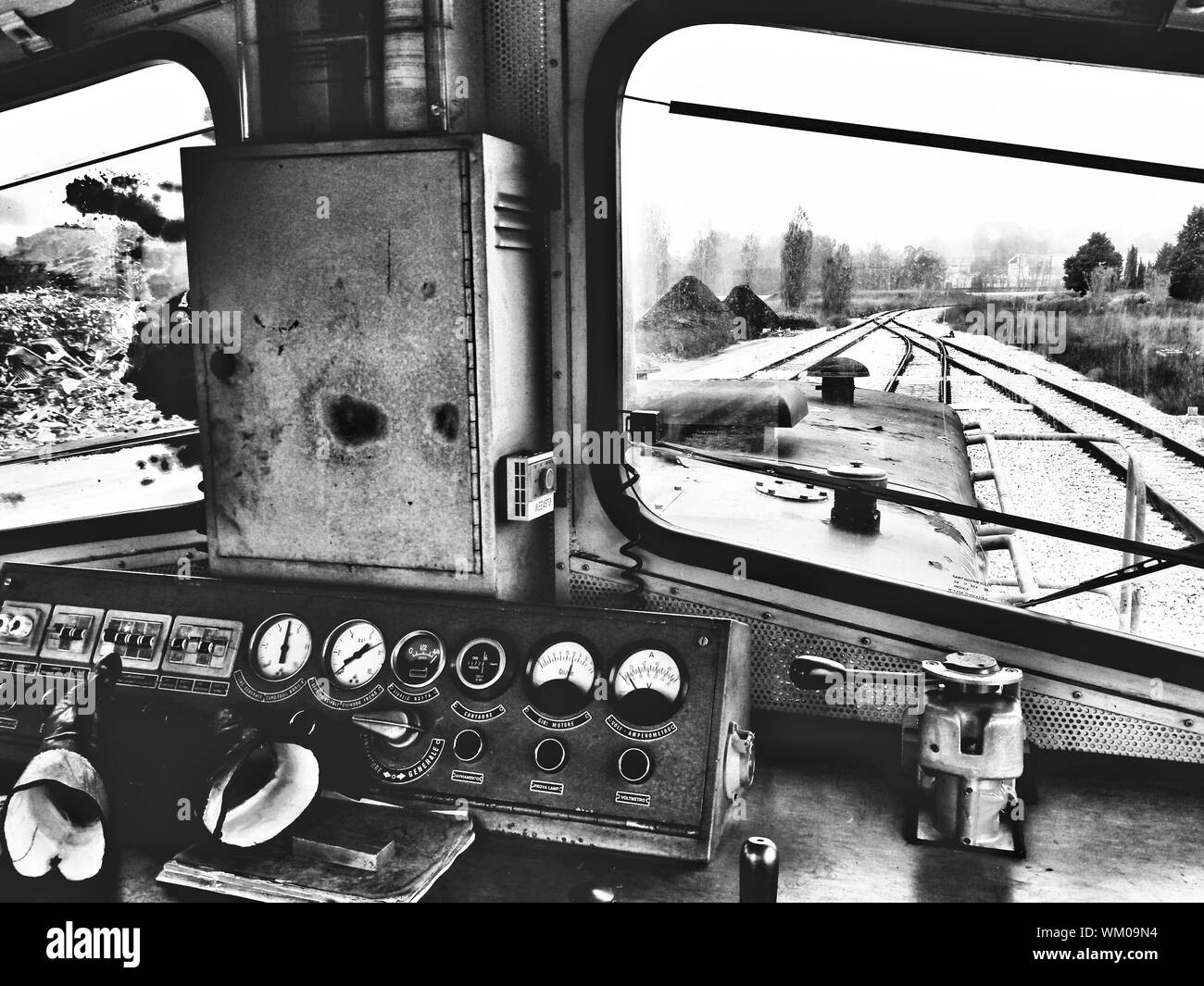 Train control panel hi-res stock photography and images - Alamy