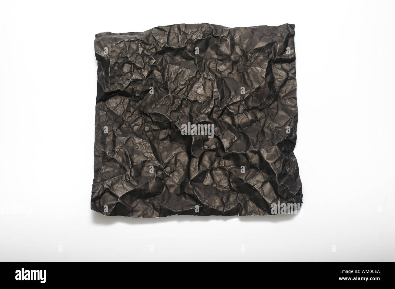 texture of wrinkled black paper Stock Photo - Alamy