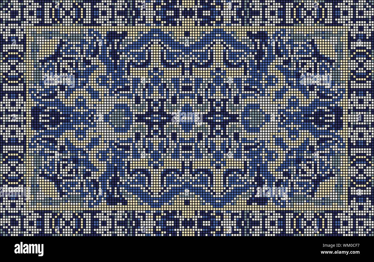 Repeating ceramic tiles Stock Vector Images - Alamy