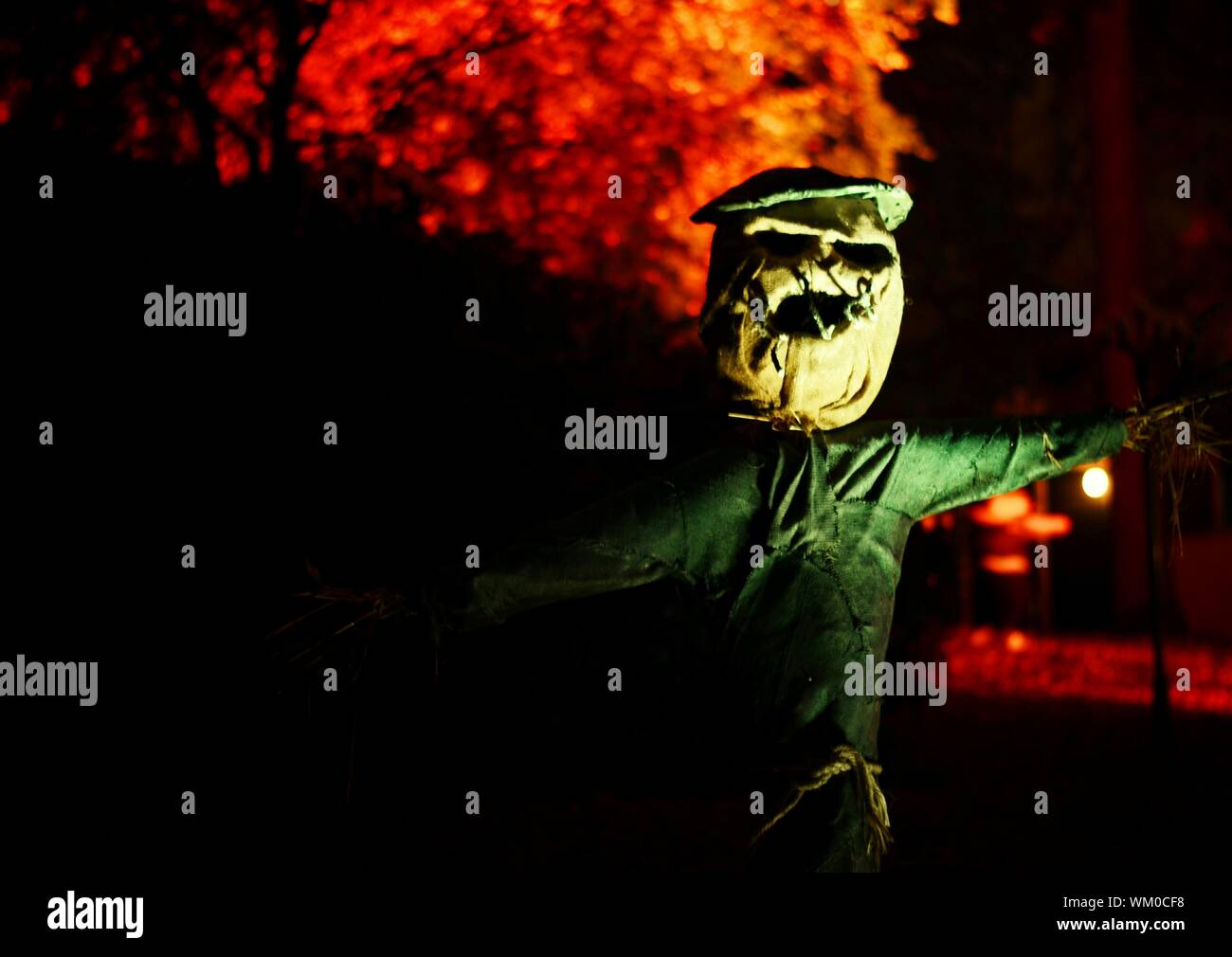 Spooky Scarecrow High Resolution Stock Photography and Images - Alamy