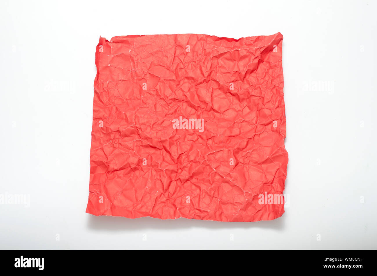 texture of wrinkled red paper Stock Photo - Alamy