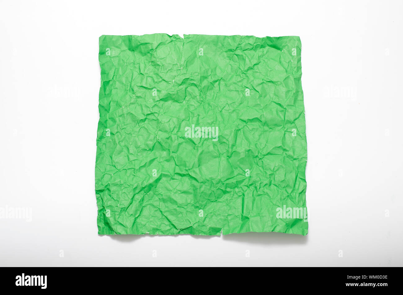 texture of wrinkled green paper Stock Photo - Alamy