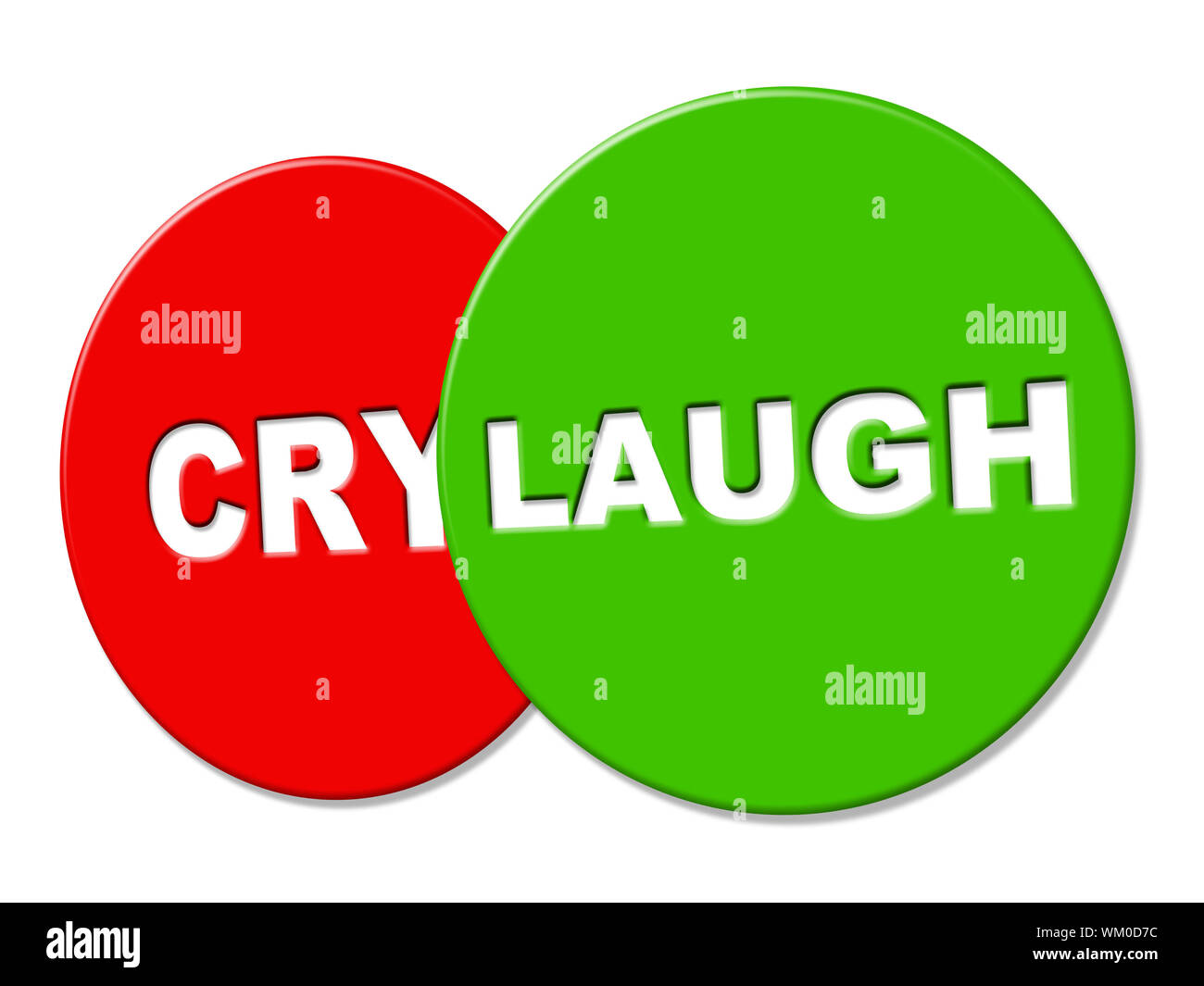 Laugh Sign Indicating Chuckle Laughing And Advertisement Stock Photo ...