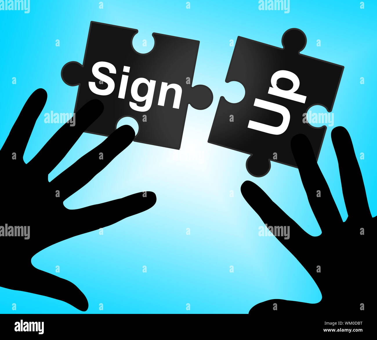 Sign up representing online registration hi-res stock photography and ...