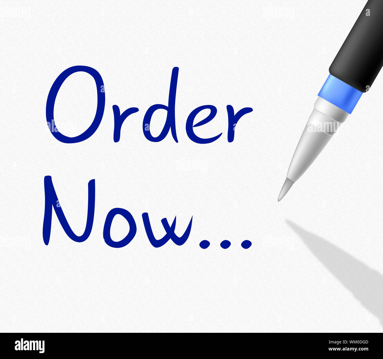 Order Now High Resolution Stock Photography and Images - Alamy