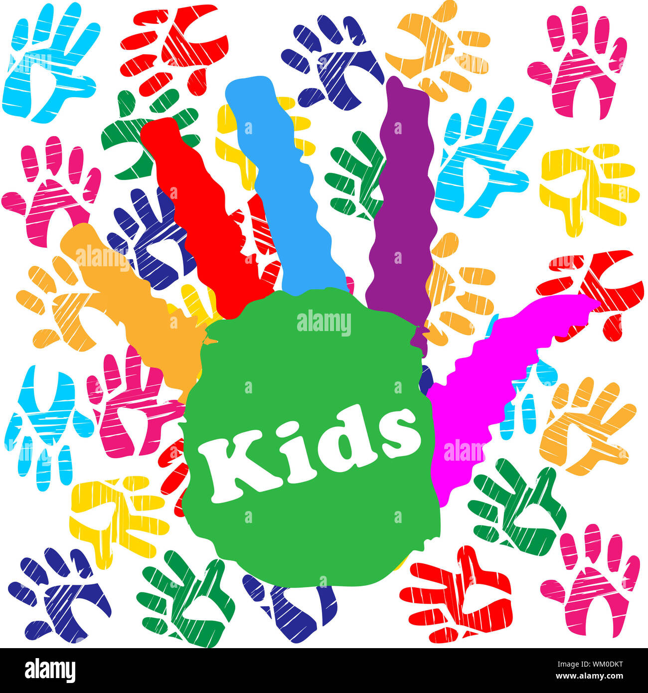 Kids Handprint Meaning Colours Youngsters And Colour Stock Photo Alamy kids-handprint-meaning-colours-youngsters-and-colour-stock-photo-alamy