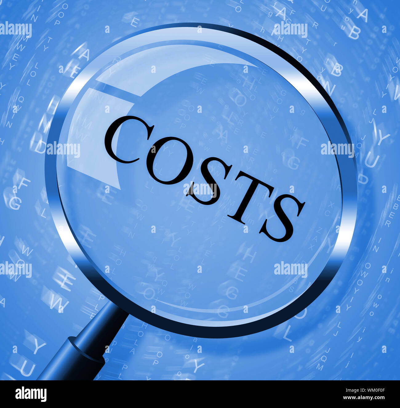 Costs magnifier hi-res stock photography and images - Alamy