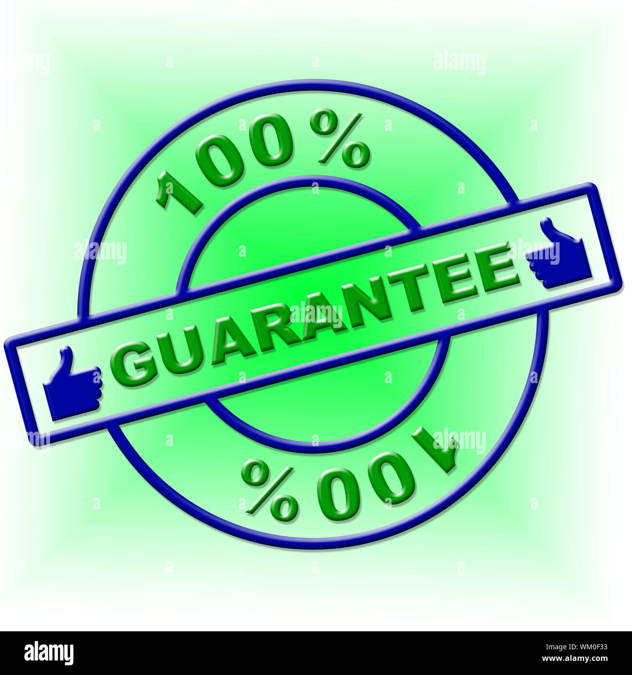 Hundred Percent Guarantee Showing Warrantee Absolute And Pledge Stock ...