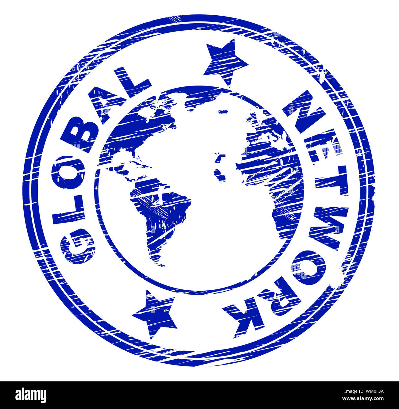 Global Network Meaning Social Media Marketing And Networking Stock ...