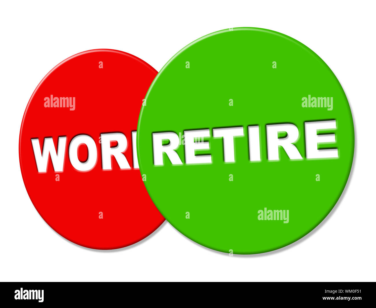 Retire Sign High Resolution Stock Photography and Images - Alamy